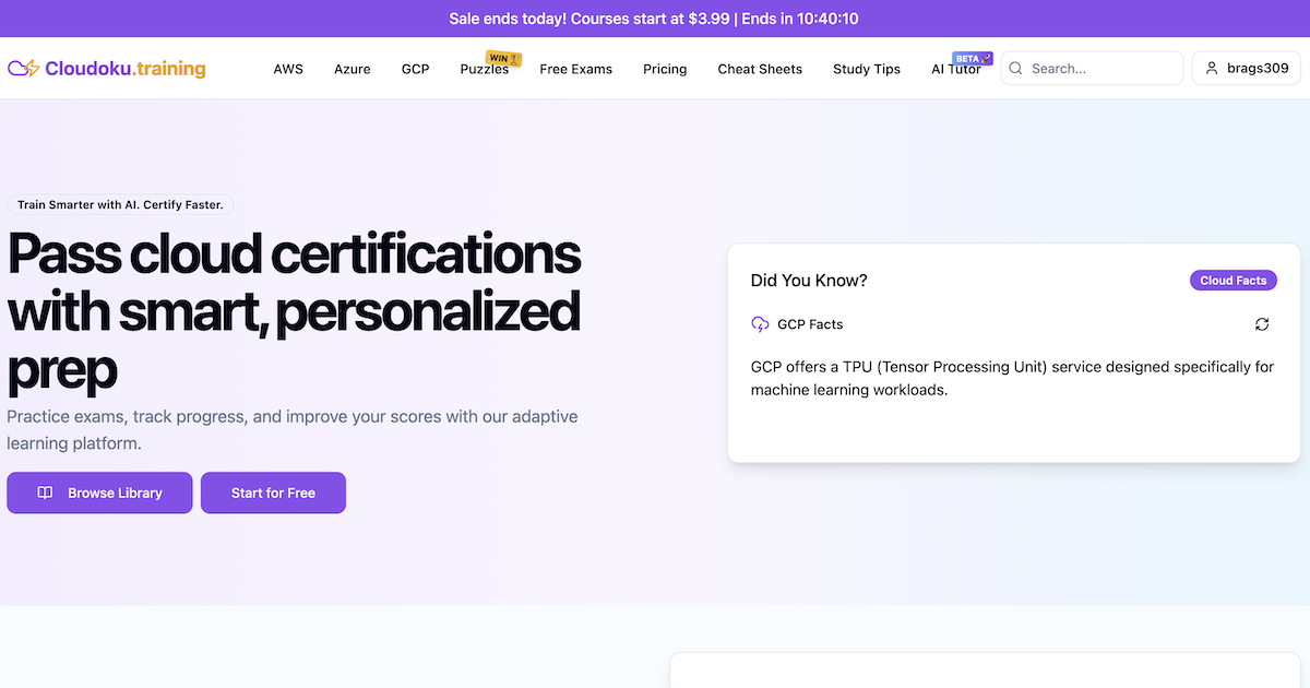 Ai Powered Aws Azure Gcp Practice Exam Cloudokutraining 0976